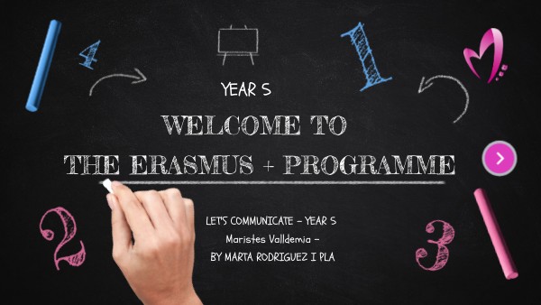 YEAR5 SA1 WELCOME TO THE ERASMUS + PROGRAMME! | Genially