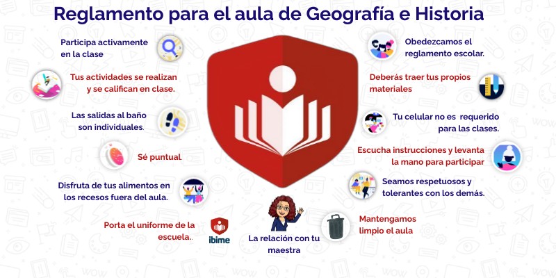 Reglamento Historia clases presenciales | Genially