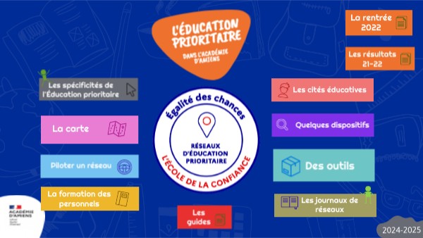 Rentrée Education prioritaire 2024/2025 | Genially