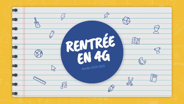 Rentrée des 4B - réunion avec les parents | Genially