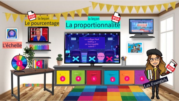 4CV Proportionnalité copie réutilisable | Genially