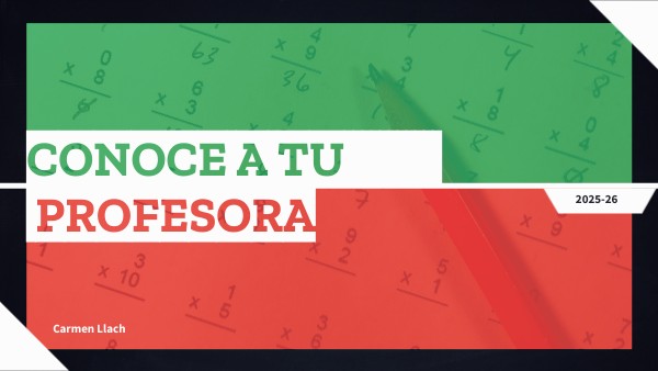 conocoe a tu profe | Genially