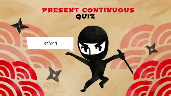 Present Continuous Quiz | Genially