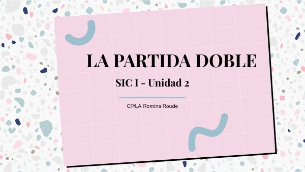 PARTIDA DOBLE | Genially