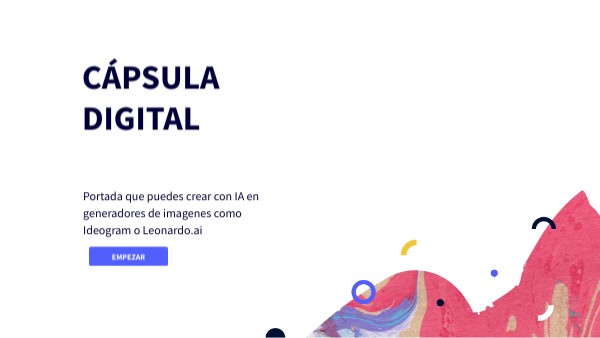 PLANTILLA CÁPSULA DIGITAL | Genially