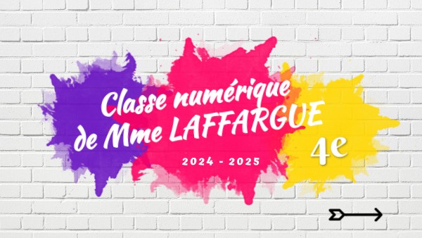 Classe numérique 4e | Genially