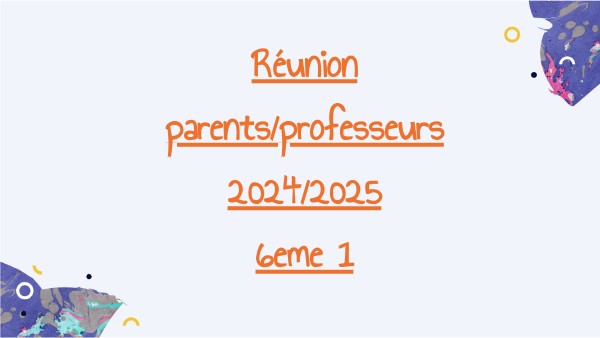 Rentrée 2021/2022 | Genially