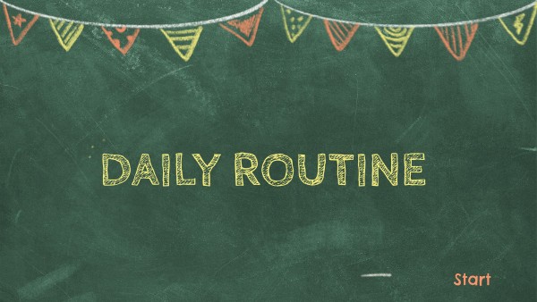 DAILY ROUTINE | Genially