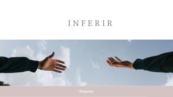 Inferir | Genially
