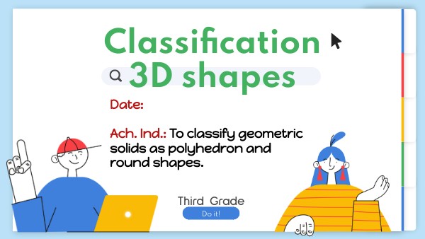 3D SHAPES | Genially