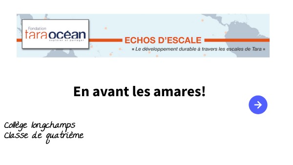 echo escale 4e | Genially