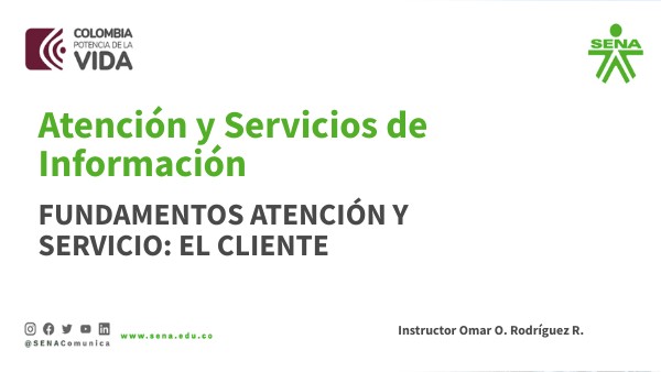 1. Servicio al Cliente: Fundamentos 1 | Genially