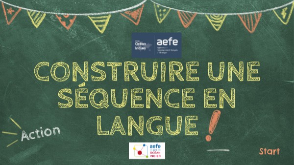Construction d'une séquence en Langues | Genially