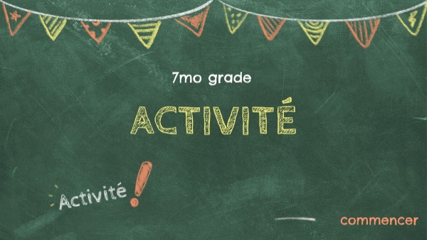 Actividad de francés 7mo | Genially