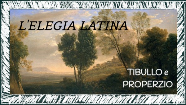 Elegia latina | Genially