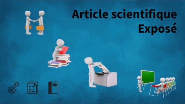 Projet Article scientifique - exposé | Genially