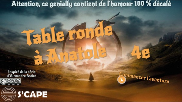 Table ronde à Anatole 4e | Genially