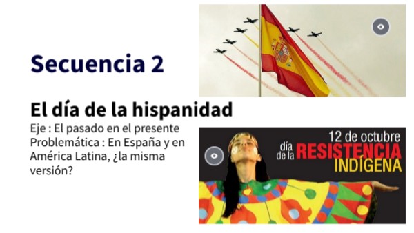 El día de la hispanidad. Secuencia 2 secondes | Genially