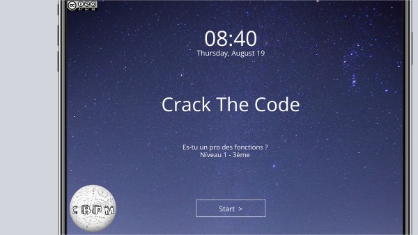 3° Crack The Code Fonction