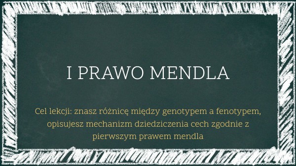 PRAWA MENDLA | Genially