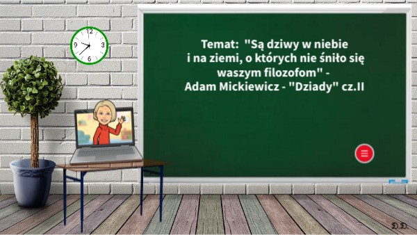 "Dziady cz. II"_1 | Genially