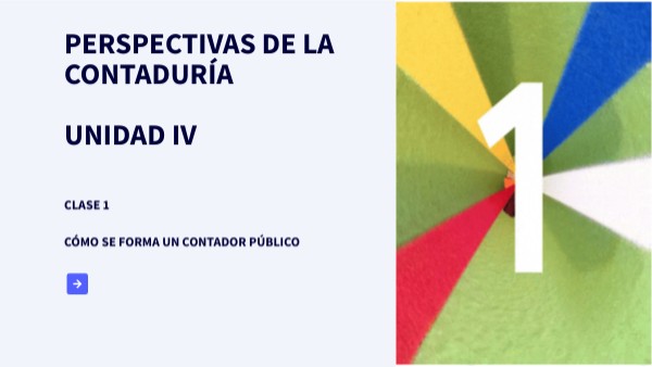 CLASE 1 PERSPECTIVAS UNIDAD IV | Genially