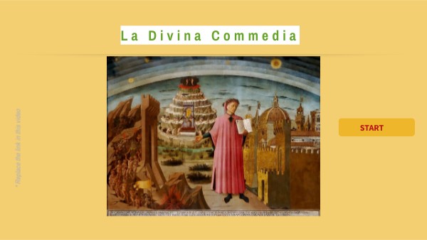 LA DIVINA COMMEDIA, esercizi | Genially