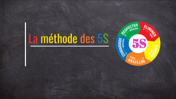 LA METHODE DES 5S | Genially