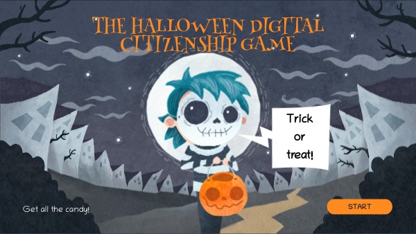 Halloween Digital Citizenship Game | Genially