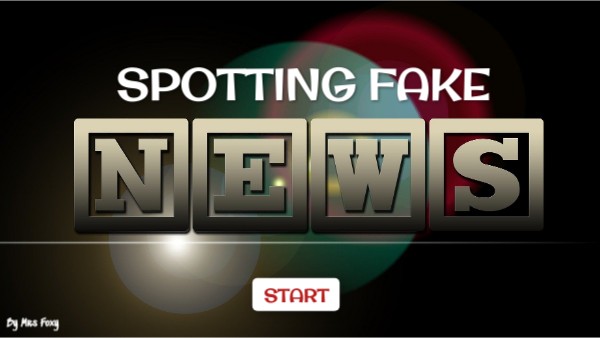 ESCAPE GAME FAKE NEWS | Genially