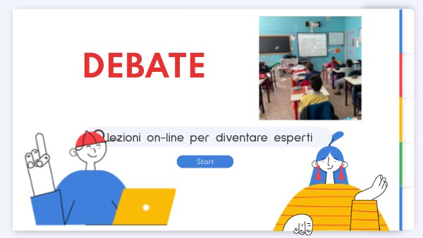 DEBATE IN 5°A | Genially