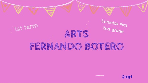 2nd grade_Arts_1st term_Botero | Genially