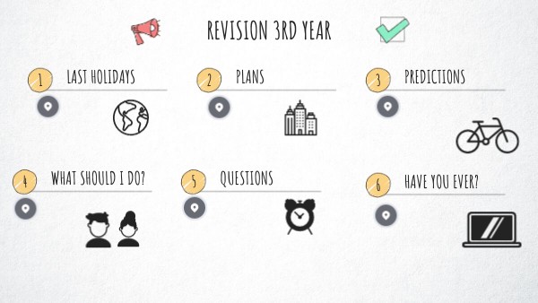 Copy - Revision 3rd Year | Genially