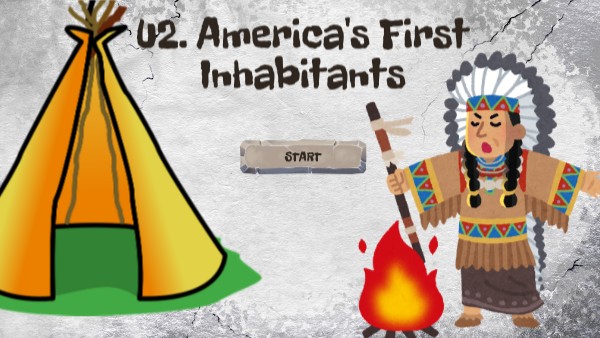 U2. First American Inhabitants