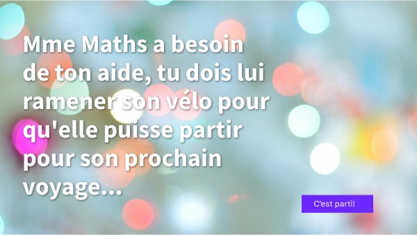 escape game "maths" et voyage (niveau collège) | Genially