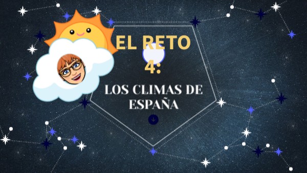 RETO 4: CLIMAS DE ESPAÑA | Genially