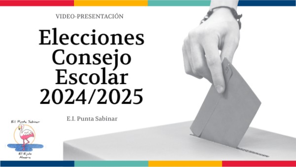 VIDEOPRESENTACIÓN VOTO ELECCIONES CONSEJO ESCOLAR | Genially