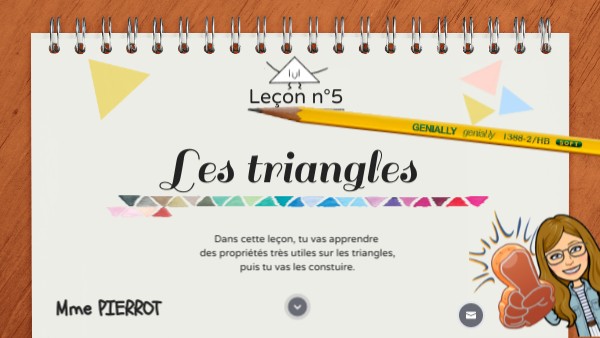 Triangles (partie 1) - 5e | Genially