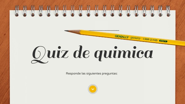 QUIZ Quimica | Genially