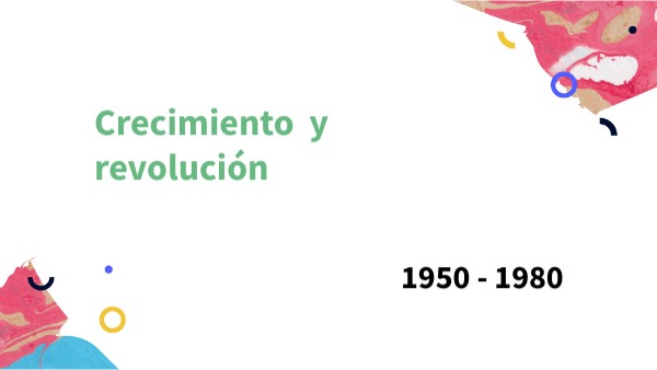 1950 - 1980 | Genially