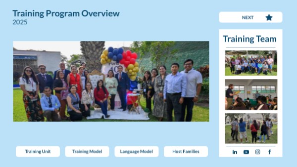 TRAINING PROGRAM OVERVIEW
