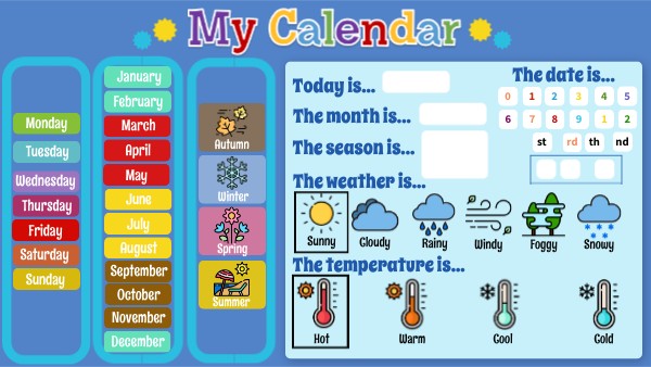 My Calendar | Genially