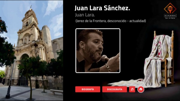 Cantaor Juan Lara Sánchez. Rafael Llamas | Genially