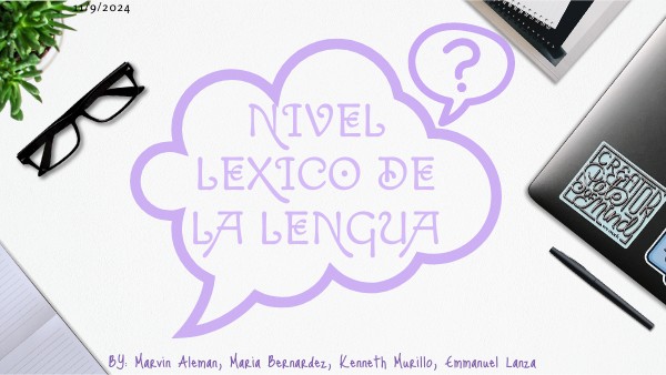 Nivel Lexico | Genially