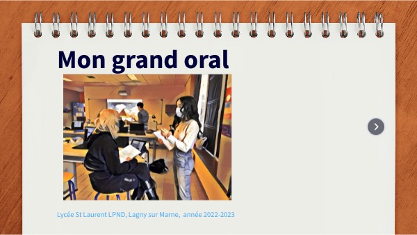 Grand oral | Genially