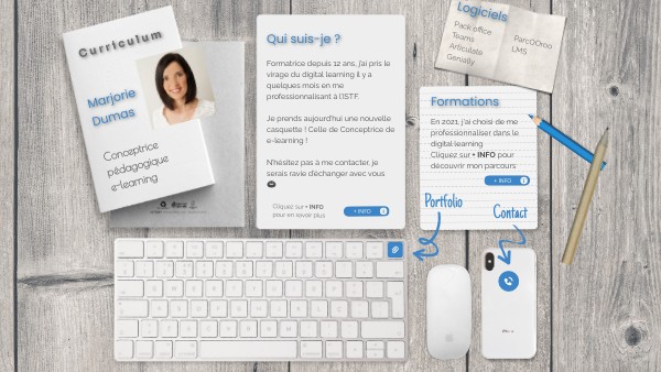 CV Candidature_Marjorie Dumas | Genially