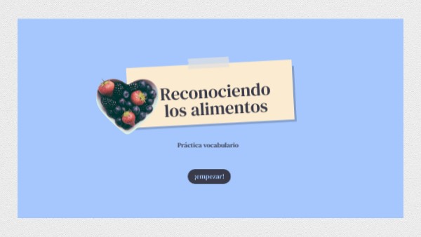 Clasificar alimentos | Genially