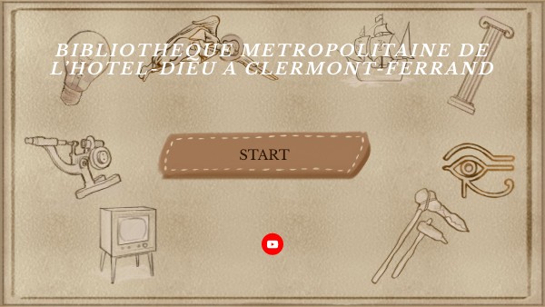 BIBLIOTHEQUE HOTEL DIEU CLERMONT FERRAND