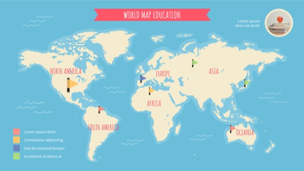 WORLD MAP EDUCATION | Genially