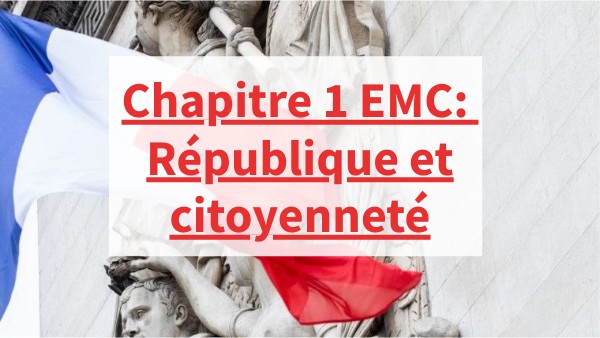 république et citoyenneté 3EMC 1 | Genially